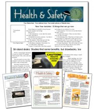 Health & Safety newsletter | Pages