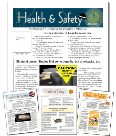 Health & Safety newsletter | Pages