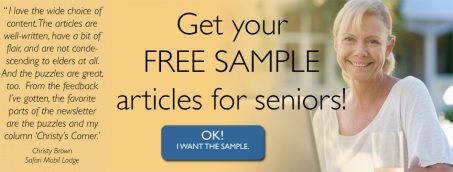 Senior newsletter | Pages